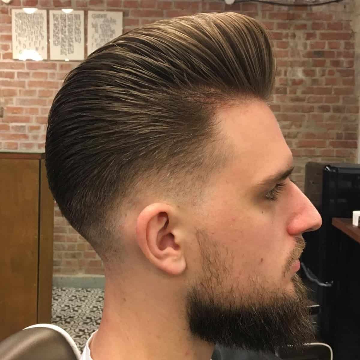 The Low Fade Pompadour | Featured Style Guide