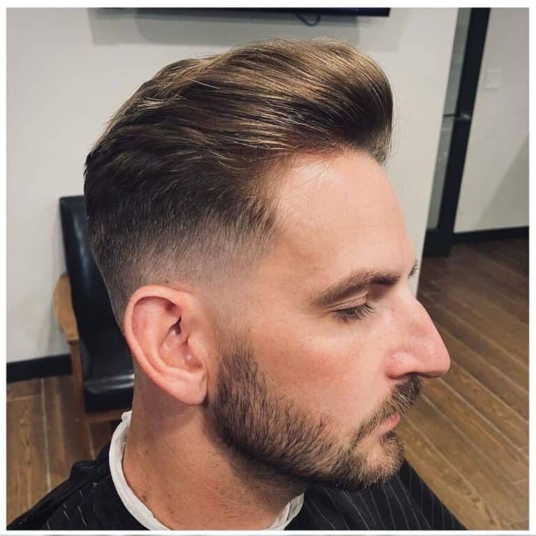 The Low Fade Slick Back: A Bold Choice for the Confident Man