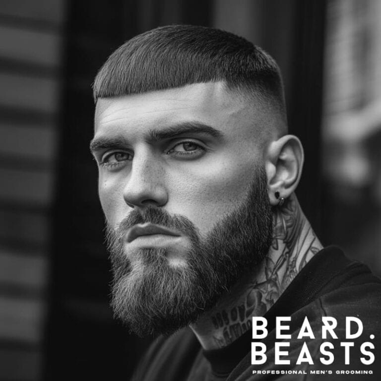 Short Haircuts for Men with Beards: Clean Styles Strong Beard