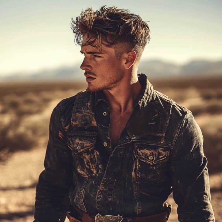 12 Rugged Cowboy Haircuts for Men (Modern Western Styles)